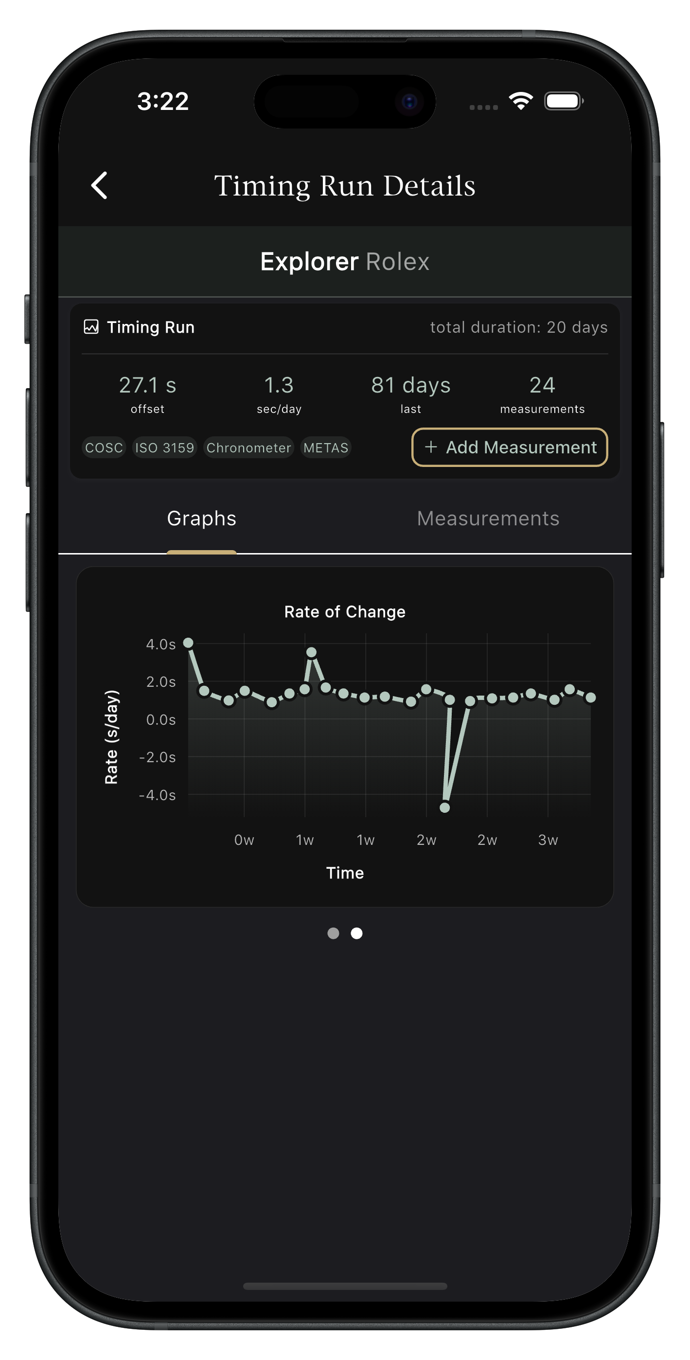 ChronoLog - Watch Performance & Accuracy Tracker